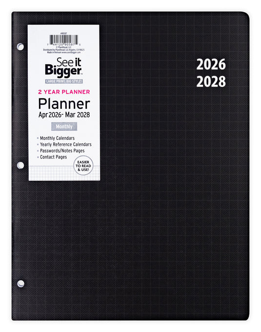 2 Year Monthly Planners | See It Bigger Large and Pocket Planners – See ...